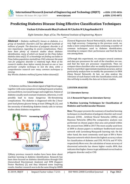 Parkinson’s Disease Detection By MachineLearning Using SVM | PDF | Brain and Nervous System ...