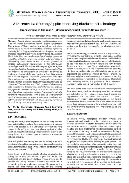 Blockchain Based voting system PPT.pptx