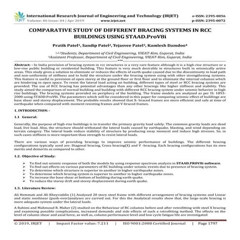 IRJET - Seismic Comparison of OMRF & SMRF Structural System on Zone II ...