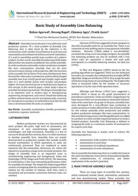 Automated assembly systems | DOCX