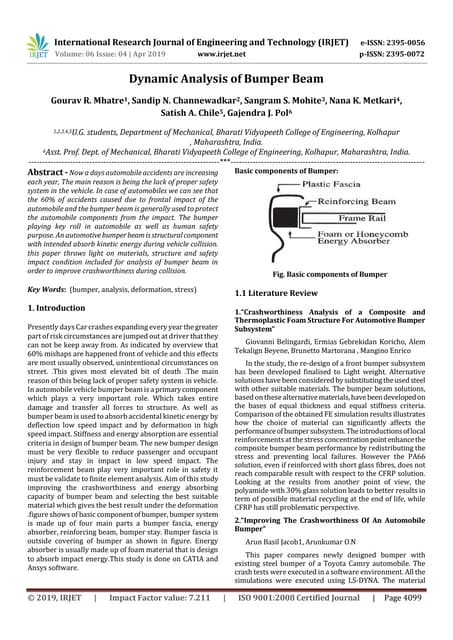 DESIGN ANDDEVELOPMENT OF AUTOMATIC PNEUMATIC BUMPER | PDF | Performance ...