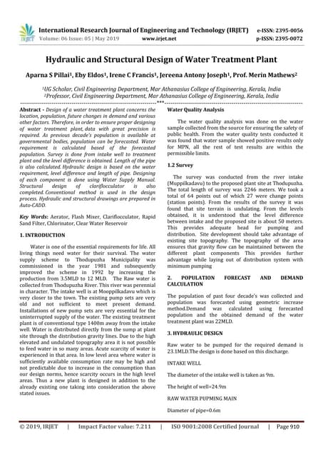 Irrigation field report | PDF