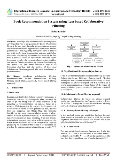 Book Recommendation System | PDF