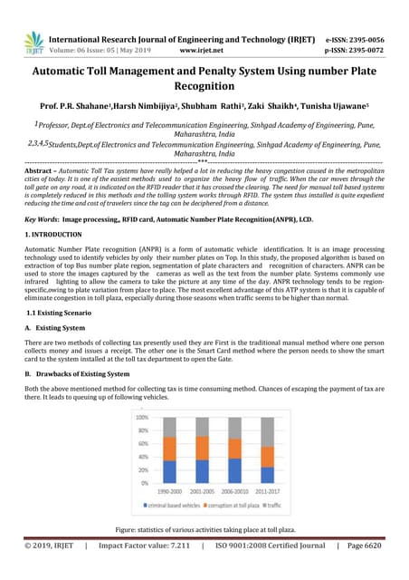 Irjet Smart Ambulance Movement And Monitoring System Using Gsm And