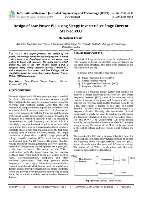 Phase Locked Loop Pll Pptx Digital Audio Computer Software And Applications