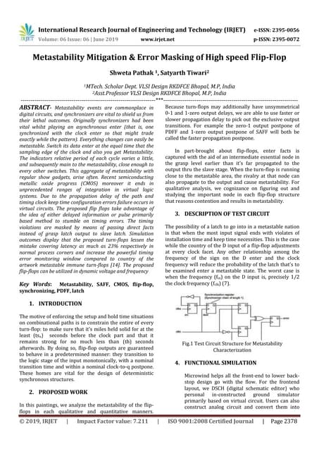 Metastability,MTBF,synchronizer & synchronizer failure | PPTX | Physics ...