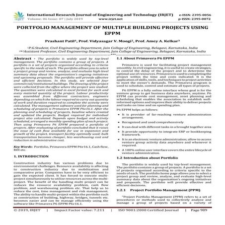 Primavera unifier-infographic | PDF