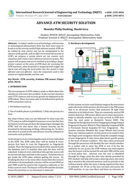 FINGERPRINT DOORLOCK USING ARDUINO UNO _ | PPTX
