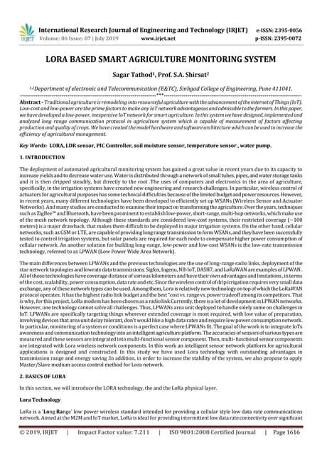 IOT Based Air Pollution Monitoring System using Arduino | PDF