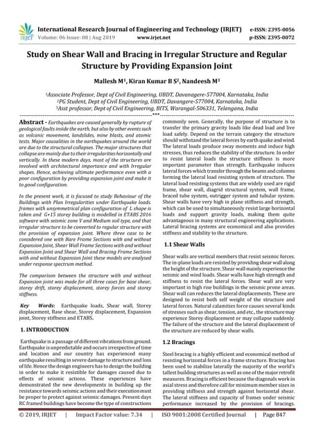 Comparative Seismic Analysis Of G20 Rc Framed Structure Building For Maximum Drift With And