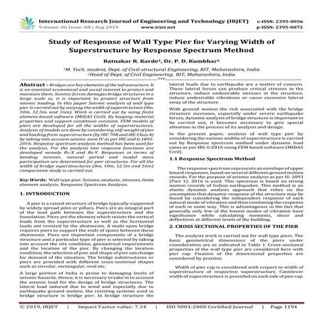 IRJET - Seismic Comparison of OMRF & SMRF Structural System on Zone II ...