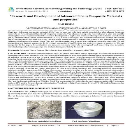 Structural Analysis of Kevlar-49 Fiber Reinforcement Composite Material ...