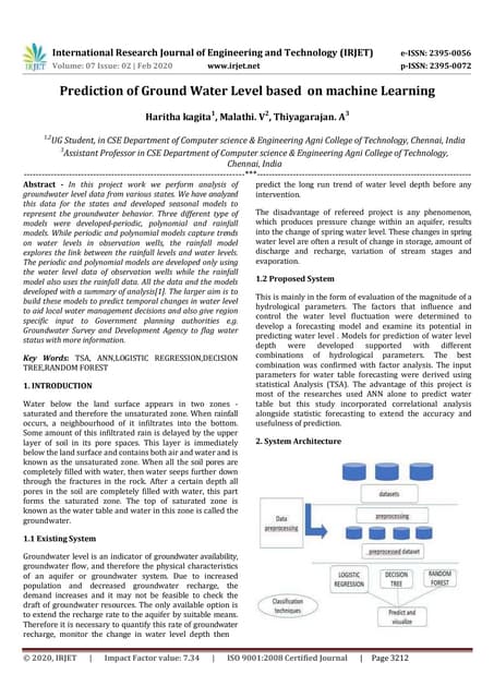 Gw02 role of dwlr data in groundwater resource estimation | PDF | Water Services | Home Utilities