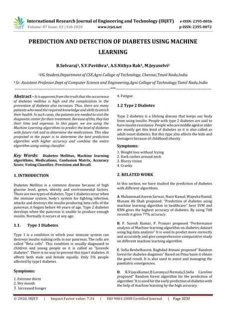 Diabetes prediction using machine learning.pptx