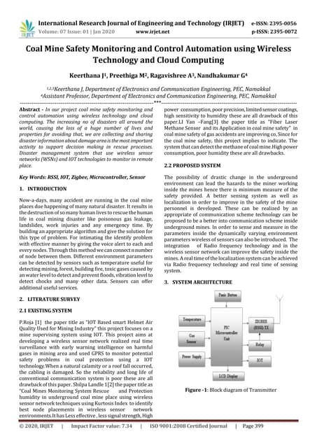 Coal Mine Safety Monitoring and Alerting System | PDF | Indoor Environmental Quality | Home & Garden