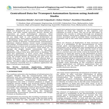 Irjet v7 i3290 | PDF