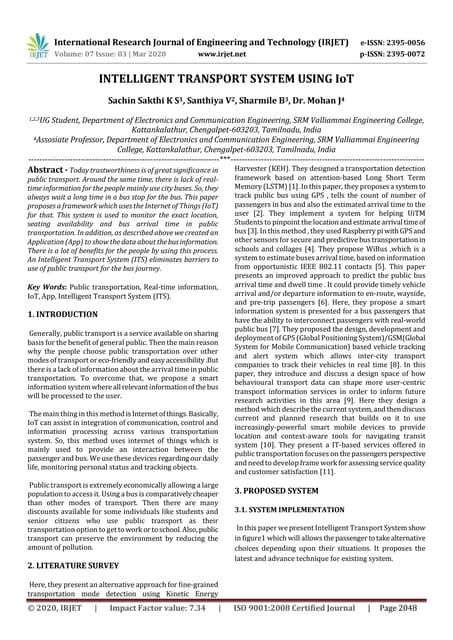 IRJET- Automatic Metro Train using RFID | PDF