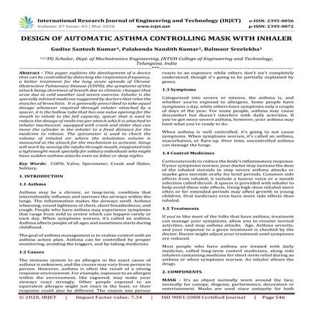 Inhaler brochure | PDF
