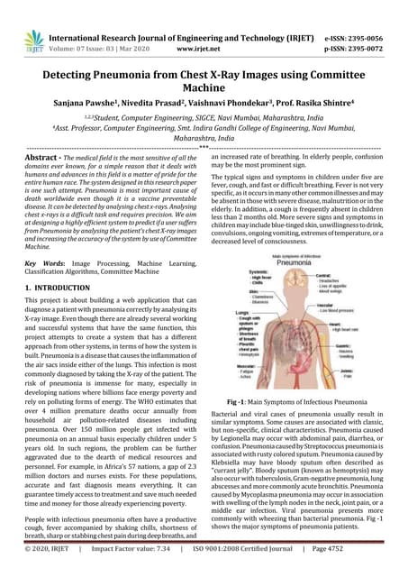 Chest X-ray Pneumonia Classification with Deep Learning | PPTX