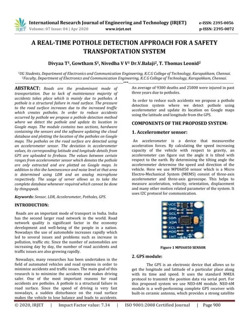 Irjet Smart Accident Detection And Emergency Notification System Using Iot And Mobile Computing
