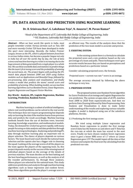 IPL Match Prediction System Using Machine Learning.pptx