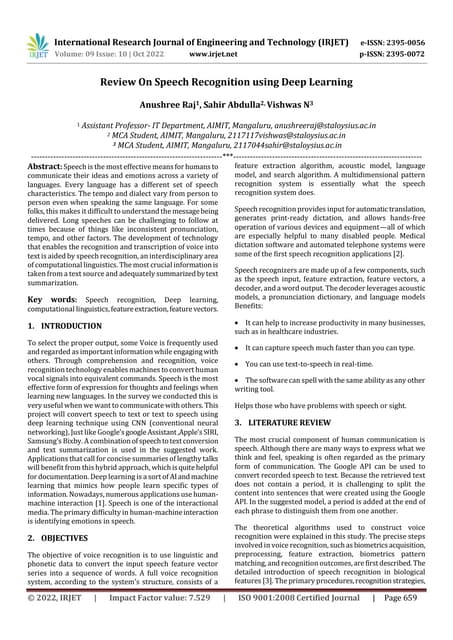 Lip reading using machine learning techniques and methods | PPT