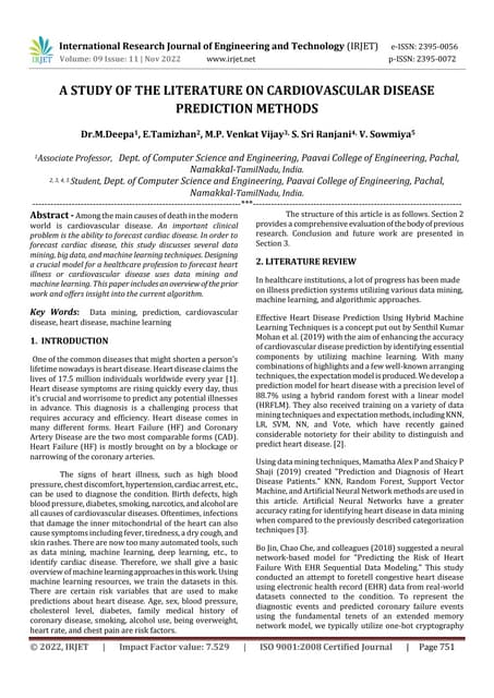 Heart Disease Prediction Using Machine Learning Pptx Heart And Cardiovascular Diseases