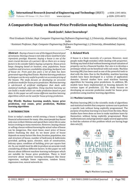 Housing price prediction | PPTX | Real Estate Buying and Selling | Real Estate