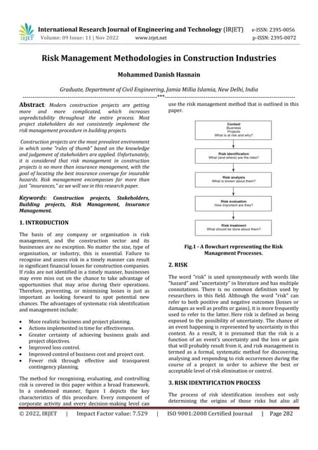 A Strategic Approach to Workplace Safety and Risk Mitigation | PDF