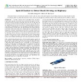 Speed Checker to Detect Rush Driving on Highway | PDF