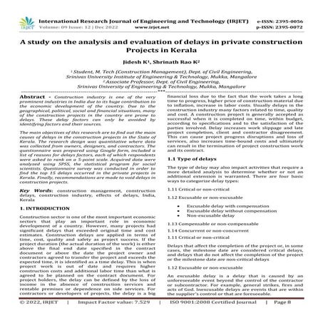 What are the Common Construction Problems and Their Solution.pdf