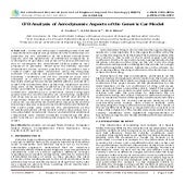 CFD Analysis of Aerodynamic Aspects of the Generic Car Model | PDF