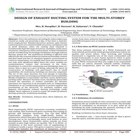Forced Draft Ventilation | PDF