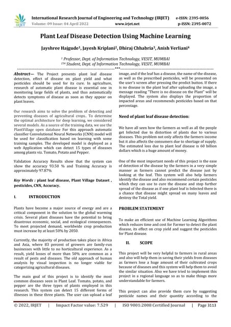 Web-Based Lesson Plan-Agents of Plant Diseases | PPT