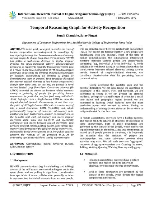 Temporal Reasoning Graph for Activity Recognition | PDF Temporal Reasoning Graph for Activity Recognition | PDF