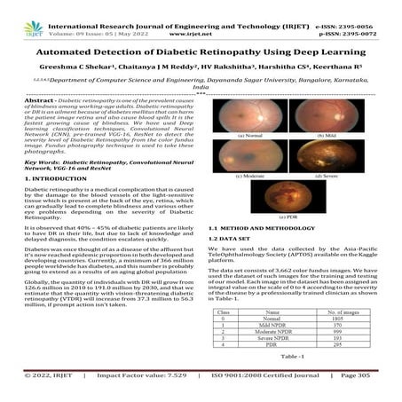 Automated Detection of Diabetic Retinopathy Using Deep Learning | PDF
