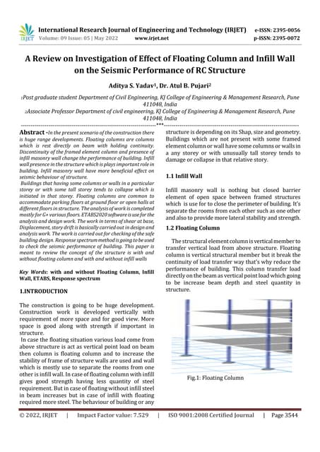 A REVIEW PAPER ON EVALUATE DESIGN PARAMETER OF DIAPHRAGM WALL FOR COHESION AND COHESIONLESS SOIL ...