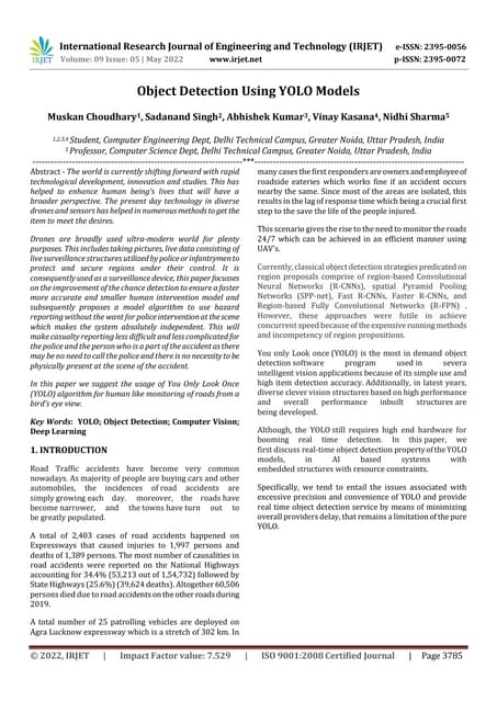Object Detection And Ship Classification Using Yolov5 Pdf 7536