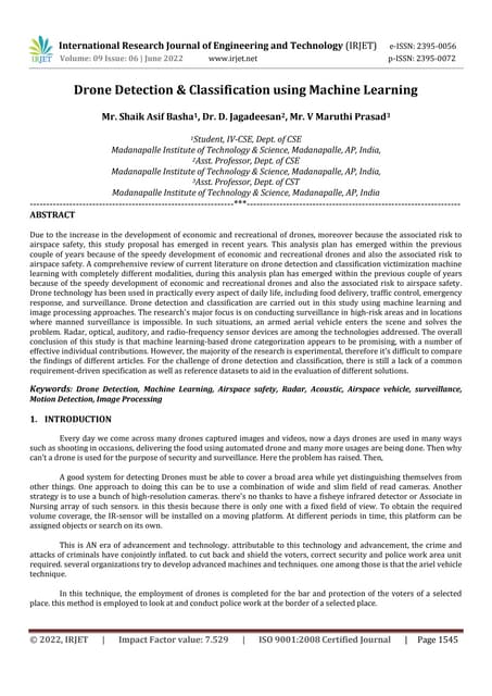 DRONE FOR FIRE FIGHTING OPERATION | PDF