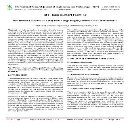 Iot Based Smart Farming Pdf 