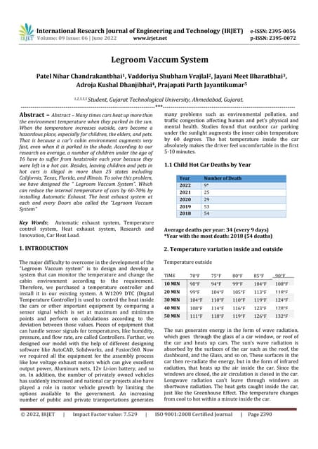 Legroom Vaccum System | PDF Legroom Vaccum System | PDF