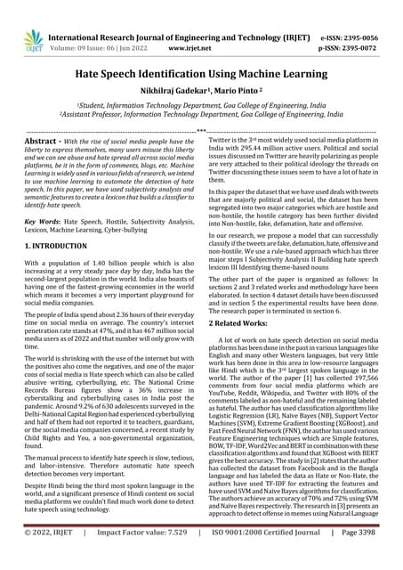 STRESS DETECTION USING MACHINE LEARNING | PDF