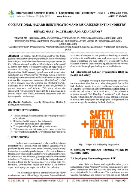 Industrial Worker Safety | PPT