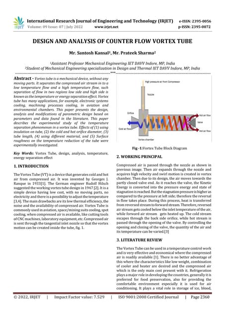Vortex Tube Co00oling SysSSSStem 56.pptx | Science