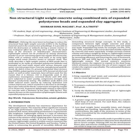 expanded polystyrene technology in construction | DOC