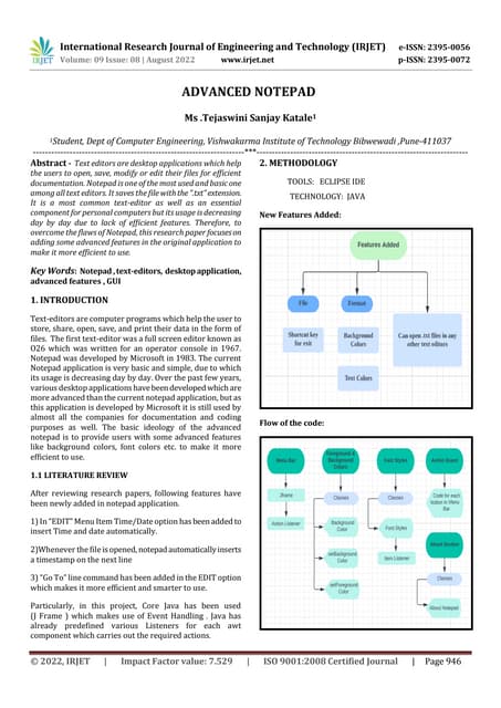 ADVANCED NOTEPAD | PDF ADVANCED NOTEPAD | PDF