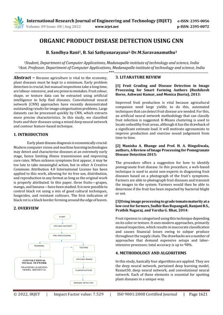 EARLY BLIGHT AND LATE BLIGHT DISEASE DETECTION ON POTATO LEAVES USING CONVOLUTIONAL NEURAL ...