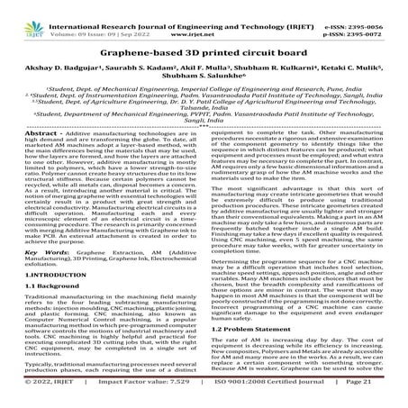 Graphene-based 3D printed circuit board | PDF