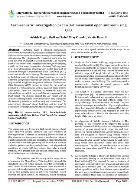 CFD Analysis of conceptual Aircraft body | PDF