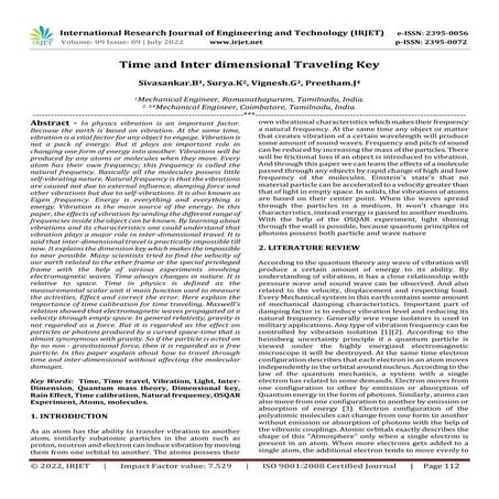 Time and Inter dimensional Traveling Key | PDF